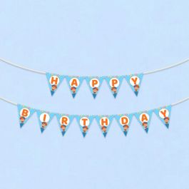 HBD Blippi Bunting Flag